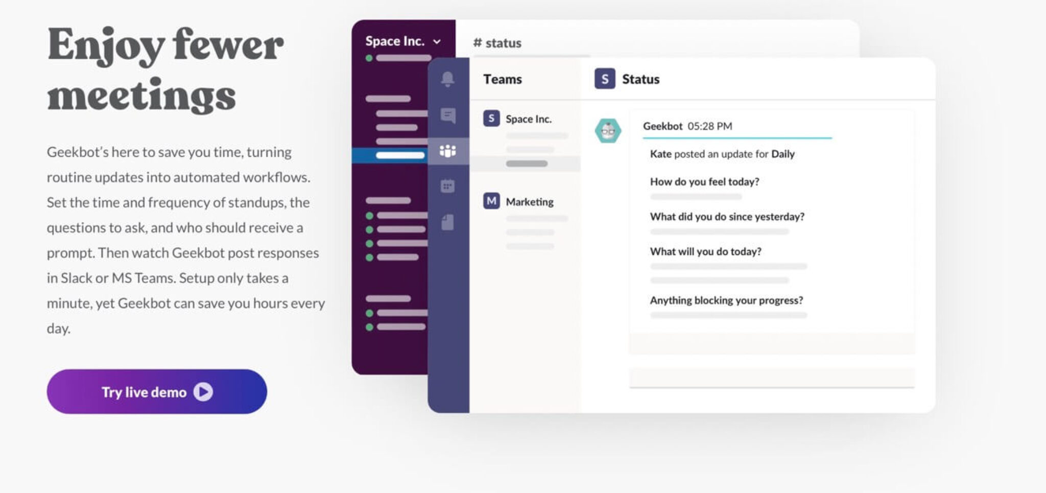 Review of Geekbot: Standup Work Management Tool You Need | 2024